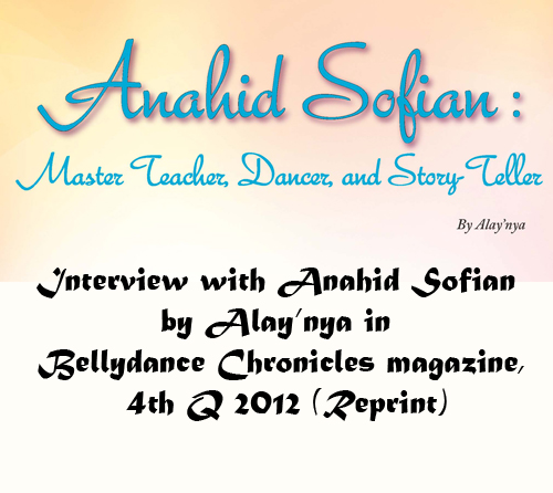 Anahid Sofian Professional Biography